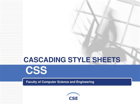 ppt cascading style sheets css powerpoint presentation free download
