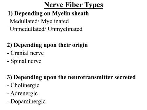 Nerve Classification Pptx