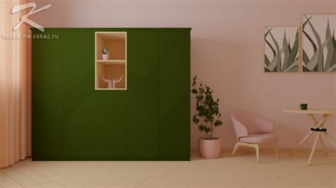 Фрезерованные фасады МДФ с нестандартными фрезеровками на заказ от студии мебельных фасадов Колор