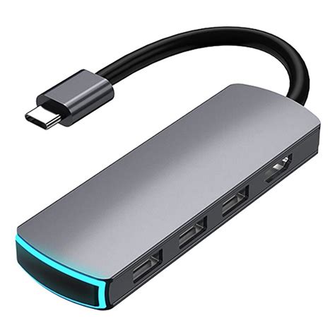In Usb C Laptop Docking Station Type C Hub Grandado