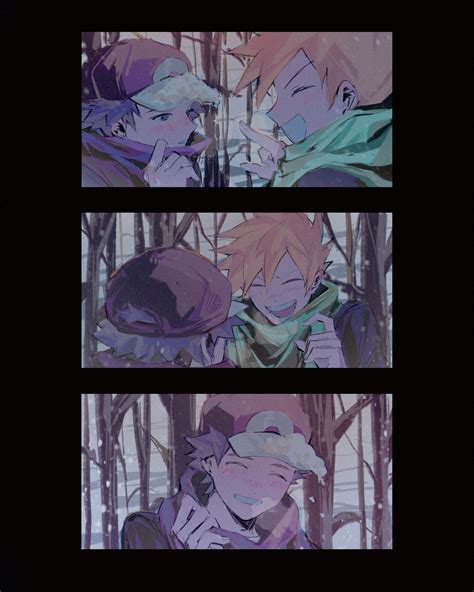 Red And Blue Oak Pokemon And More Drawn By Dimsum Danbooru