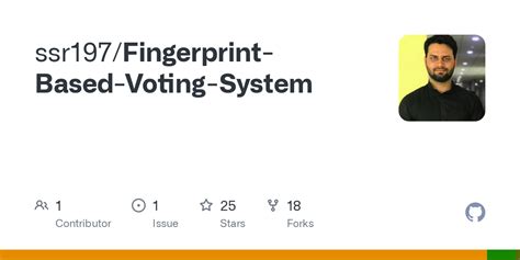 Github Ssr197fingerprint Based Voting System