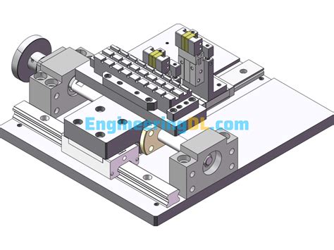 Fiber Threading Mechanism Knotted Wire SolidWorks AutoCAD EngineeringDL Free Mechanical