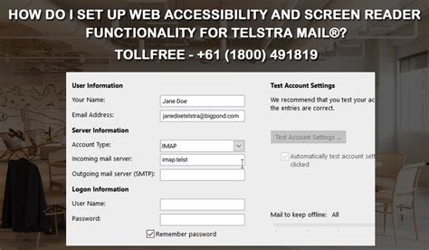 how do i set up web accessibility and screen reader functionality for
