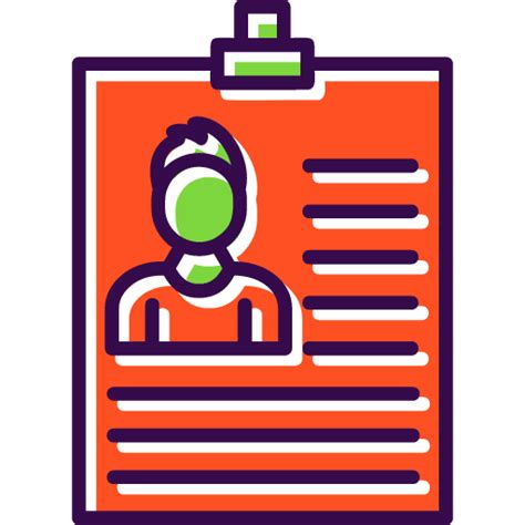 Id Icon Card Icon Identification Icon Personal Icon Data Icon