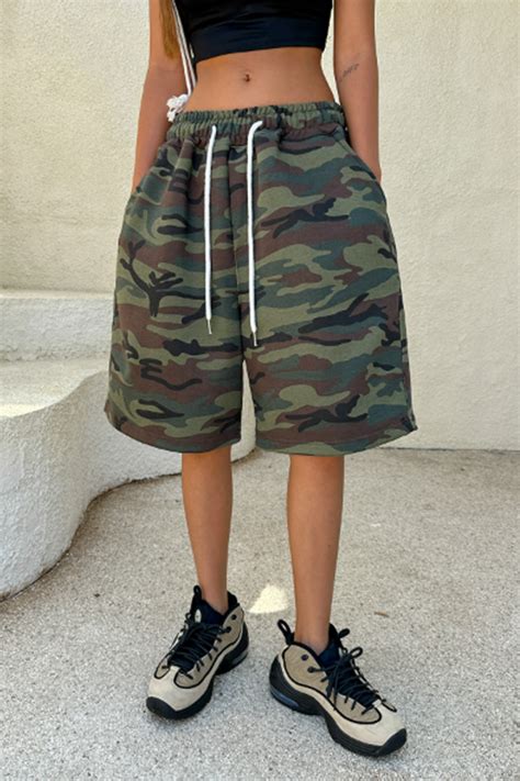 발리비키 에이브 카모 밴딩 버뮤다 팬츠 남여공용 3color