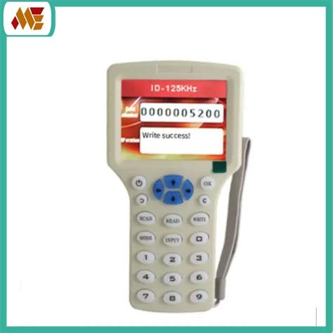 HANDHELD ENGLISH RFID COPIER DUPLICATOR NFC READER WRITER ICID W USB MODEL ZX 08CDEN Shopee