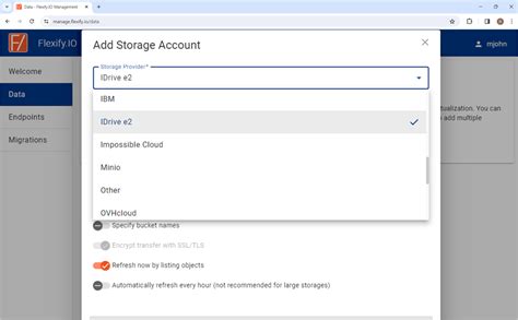 Use Flexifyio To Transfer Data From Aws S3 To Idrive® E2