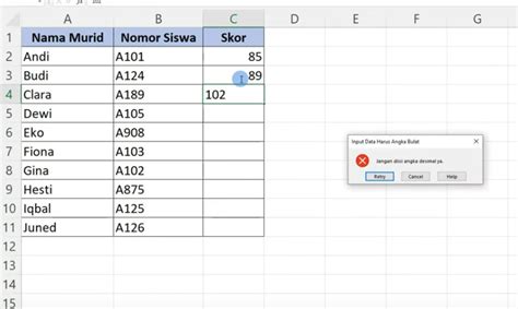 Input Data Dengan Angka Bulat Tanpa Ribet Intip Rahasianya