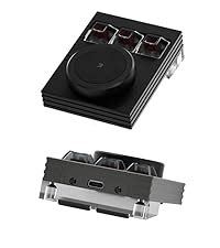 Amazon NLOFIN Double Knob Custom Macro Pad Programmable Designer Mini Keyboard Keys With
