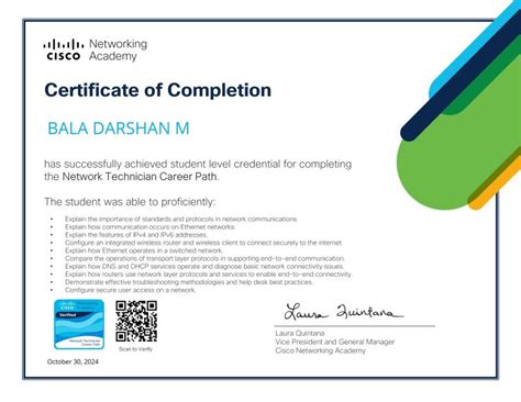 bala darshan m on linkedin cisconetacad networking continuouslearning