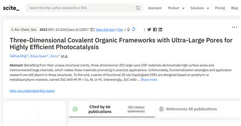 Three Dimensional Covalent Organic Frameworks With Ultra Large Pores