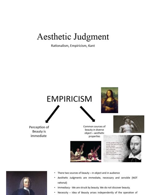Aesthetic Judgment Pdf Aesthetics Beauty