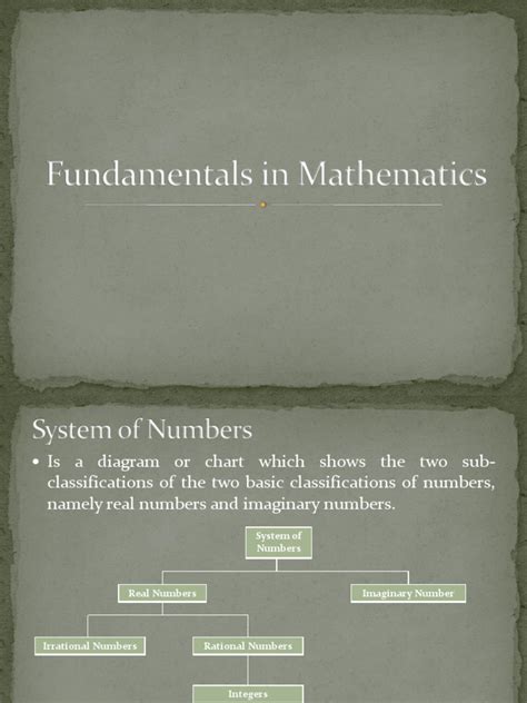 Fundamentals In Mathematics P1 Pdf