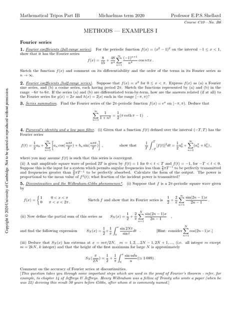 Part Ib Methods Example Sheet 1 Pdf Algebra Subtraction Part Ib Methods Example Sheet 1 Pdf Algebra Subtraction