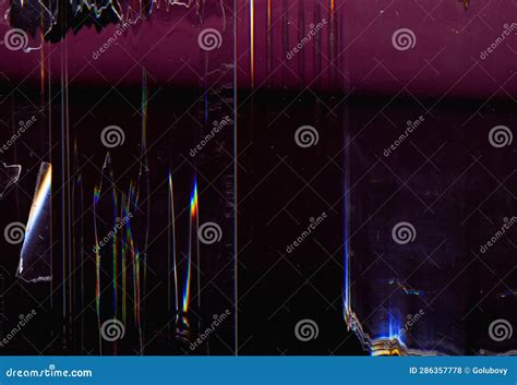 Glitch Overlay Effect Pixel Noise Texture Cyberpunk Vivid Background Futuristic Data