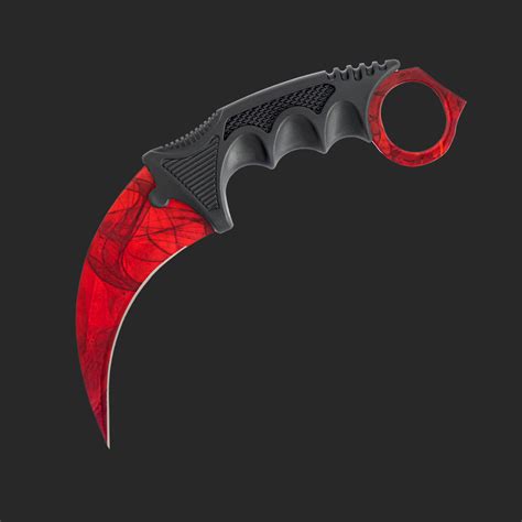 Karambit Ruby Real Cs2 Custom Made Irl By Lootknife