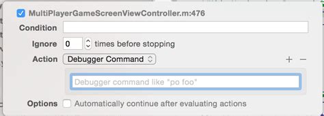 Breakpoint Debug Proper Usage Ios Stack Overflow