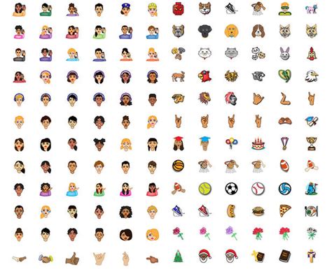 Diverse Emoji Ps Tech
