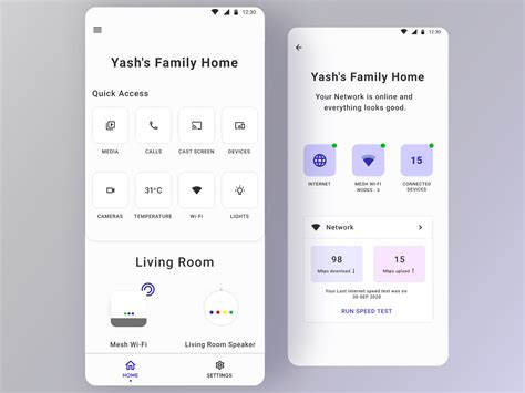 Daily Ui Challenge 21 Home Monitoring Dashboard By Yash Desai On Dribbble