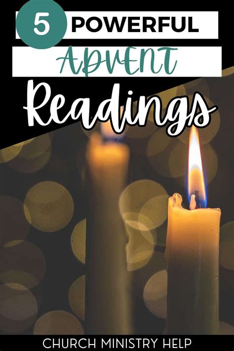 5 Powerful Advent Readings For Church Services Church Ministry Help