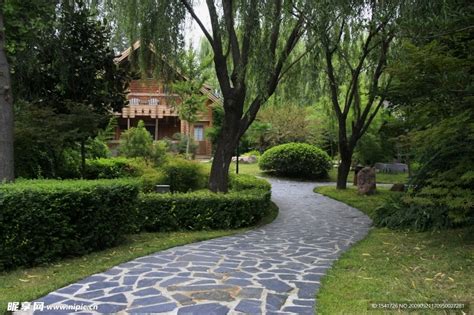 小区一角摄影图 园林建筑 建筑园林 摄影图库 昵图网