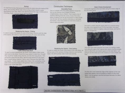 AQA GCSE Textiles Technology Coursework Guide Babe Name