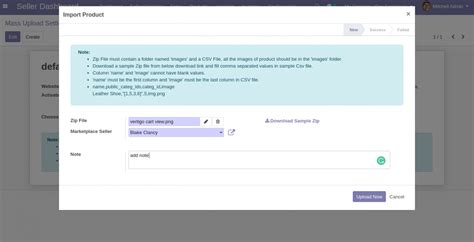 Odoo Marketplace Mass Upload Import Bulk Products And Inventory