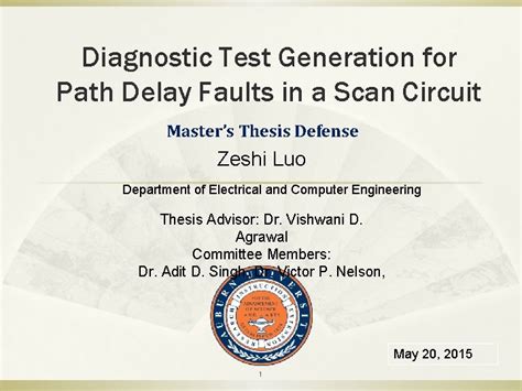Diagnostic Test Generation For Path Delay Faults In