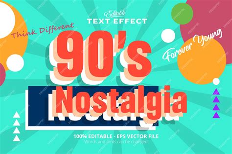 Premium Vector Editable Text Effect Layer Style Text Effect Retro Style Text Effect