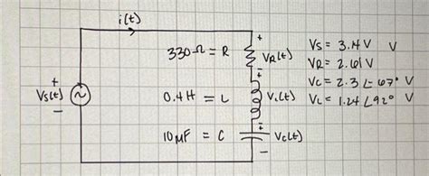 using your measured values calculate the following