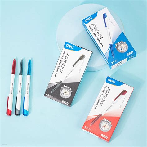 델리 부드러운 캡식 뚜껑 볼펜 07mm 예스24