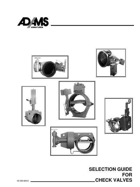 Selection Guide Pdf Valve Actuator