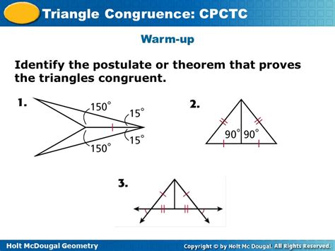 Postulate Theorem