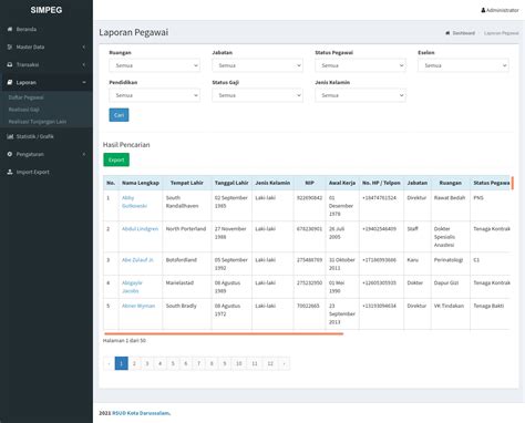 Source Code Aplikasi Kepegawaian Dan Penggajian Menggunakan Laravel 7 Eplusgo
