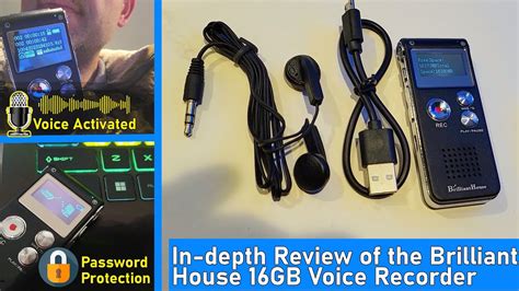 STOP Using Phone To Record Lectures BrilliantHouse Gb Digital Voice Recorder Review YouTube