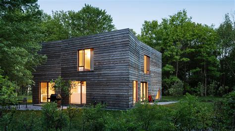 Narchitects Finishes Clt House With Cladding Used By Early Settlers