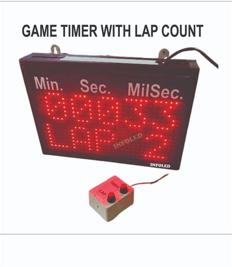 INFOLED Game Timer With Count 230V AC At 1000 Piece In Mumbai ID 2856397175597