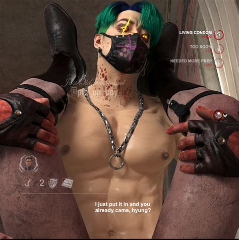 Rule 34 3d 3d Artwork Abs Dead By Daylight Dominant Male Face Mask