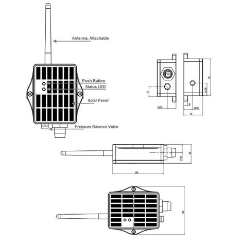Lds12 Ls Solar Powered Lorawan Lidar Tof Distance Sensor