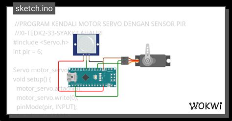Sensor Pir Wokwi Esp32 Stm32 Arduino Simulator