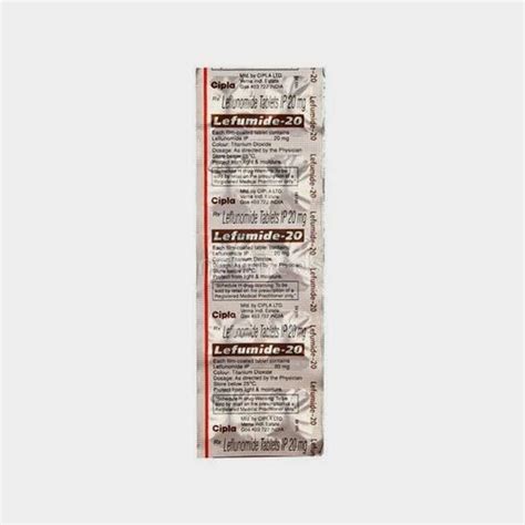 Lefumide Leflunomide Tablets At ₹ 300stripe Leflnomide In Nagpur