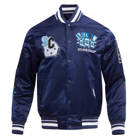 Morehouse College Classic Satin Varsity Jacket Gvj