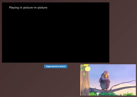 Tiny Vue Wrapper For Supporting Native Picture In Picture Mode