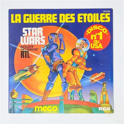 Star Wars Disco 7 Record Meco France 1977 4th Moon Toys
