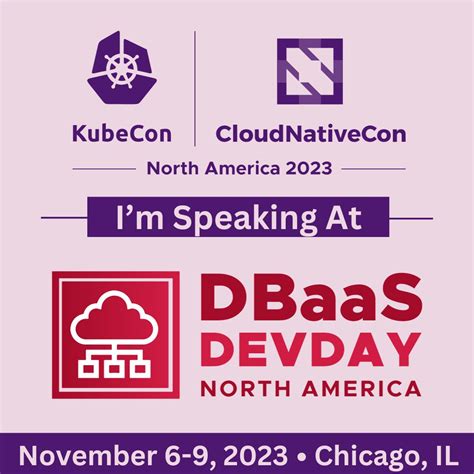 Eddie Wassef On Linkedin Dbaasdevday Kubecon Cloudnativecon