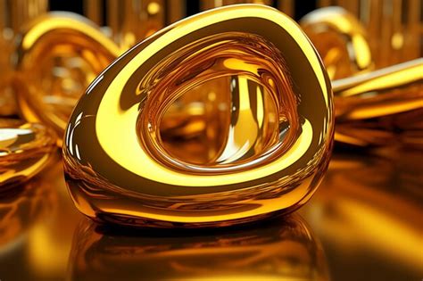 Premium Photo Bold Metallic Font With Liquid Chrome Flow