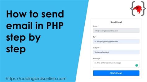How To Send Emails With Php Datatas