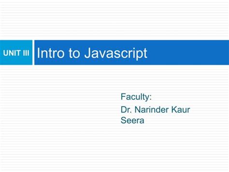 Unit 3 Javascriptpptx