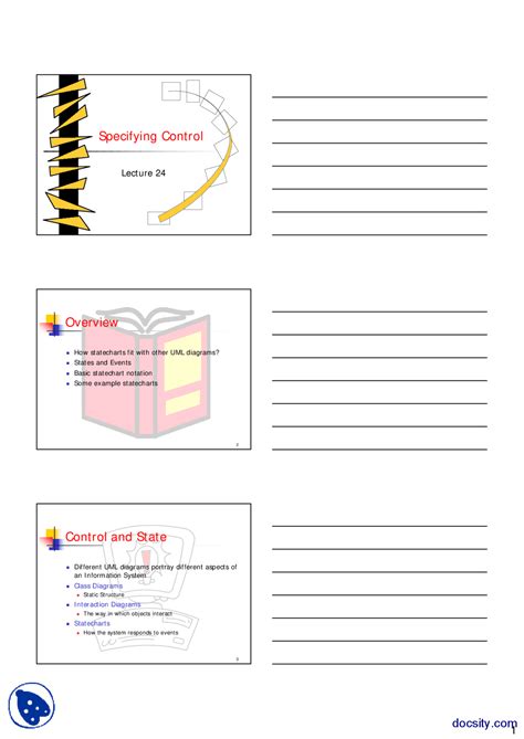 Specifying Control Skills In Object Oriented Programming Lecture Slides Docsity